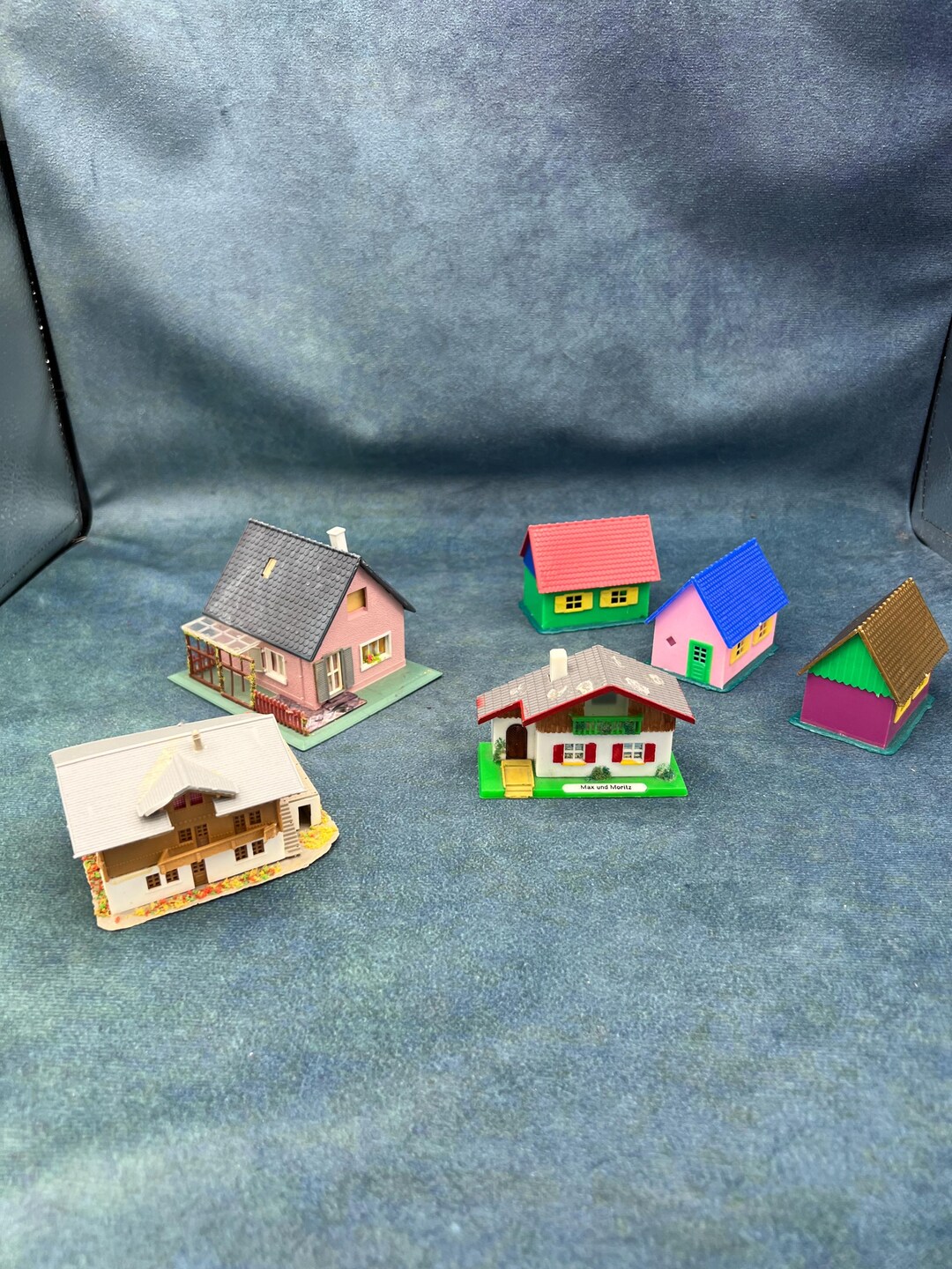 Vintage German Plastic Houses Variety Includes a Plastikop Viewer and a ...