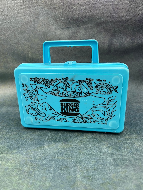 Vintage Collectible Burger King Pencil Case or Lunch … - Gem