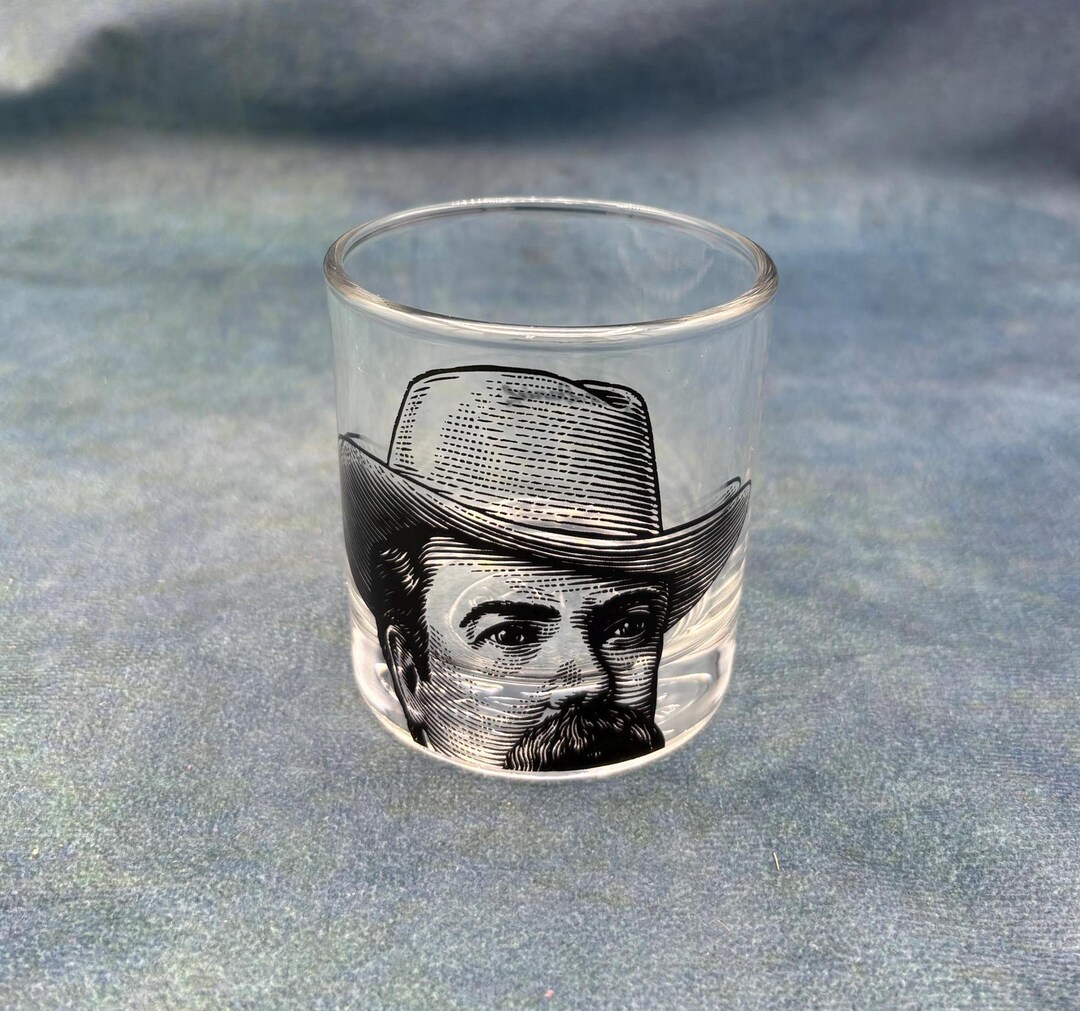 Vintage Jack Daniels Glass Old No.7 Portrait Rock Glass Free Shipping ...