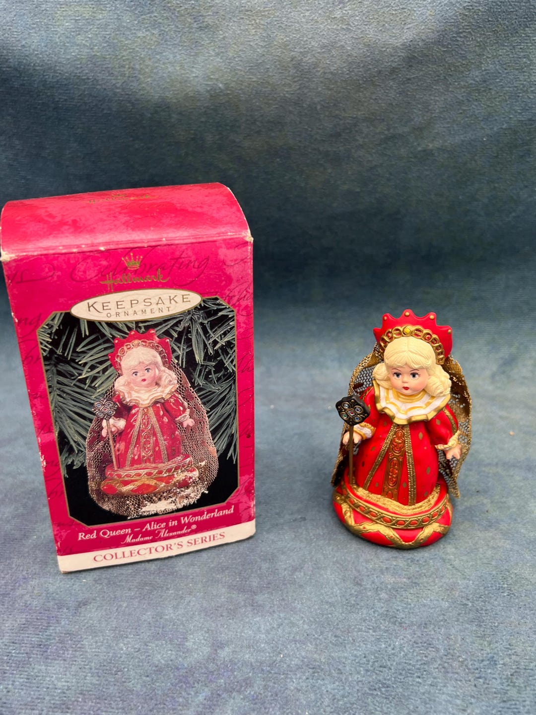 Hallmark Red Queen Alice in Wonderland Madame Alexander Ornament Dated ...