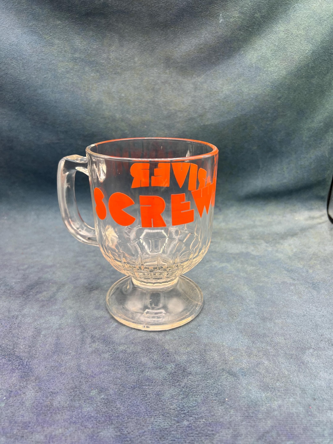 Vintage Screwdriver Vodka and Orange Juice Handled Mug. 18 Oz Retro ...