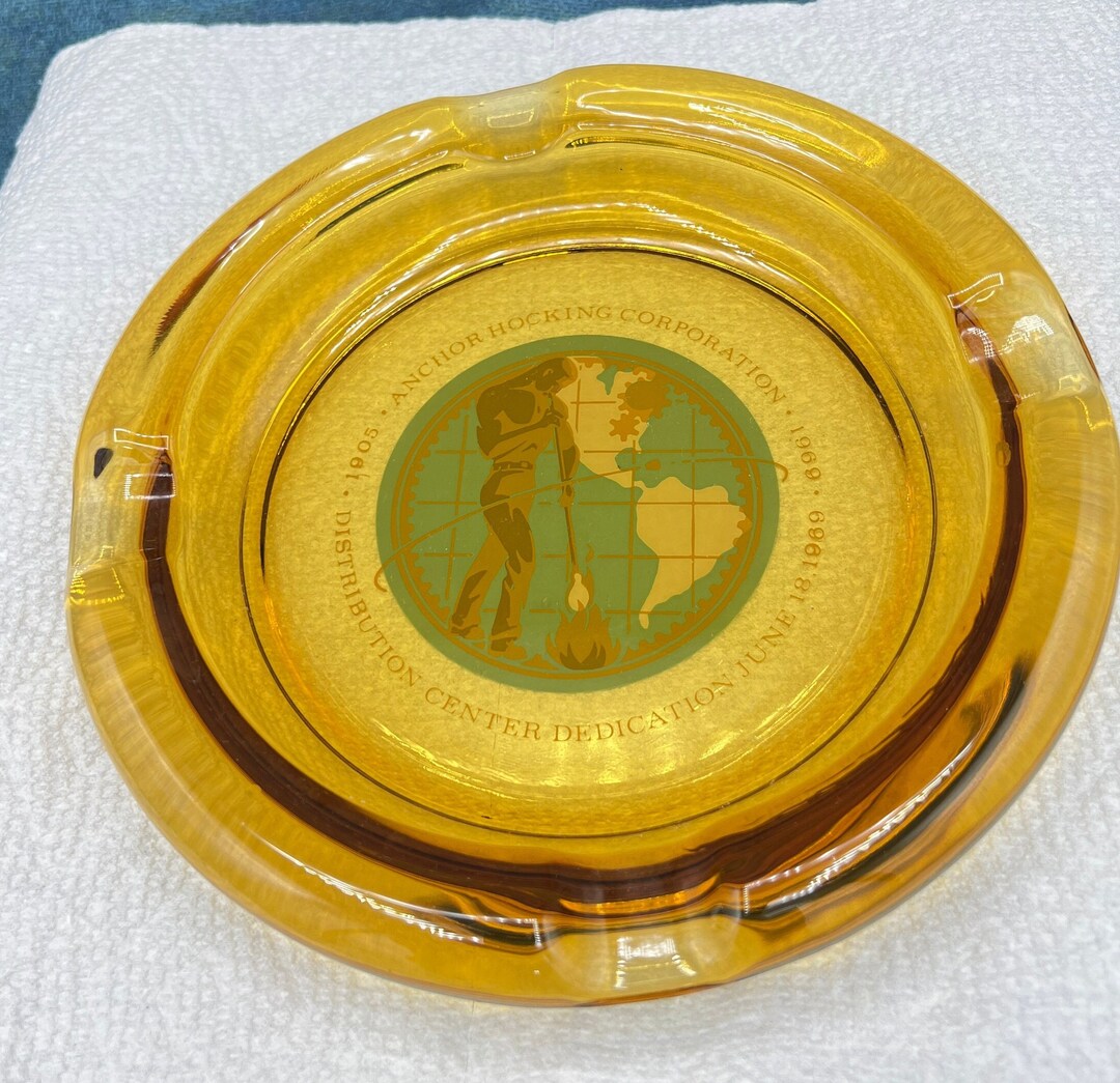 Ashtray Anchor Hocking Distribution Center Dedication June 18 1969 - Etsy