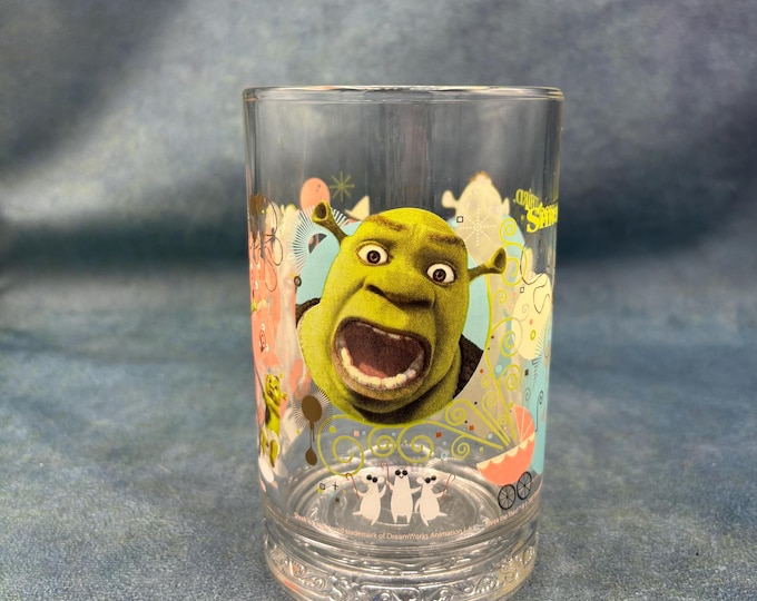 Mcdonalds Shrek Glass Shrek the Third Collectible Glass Free Shipping ...