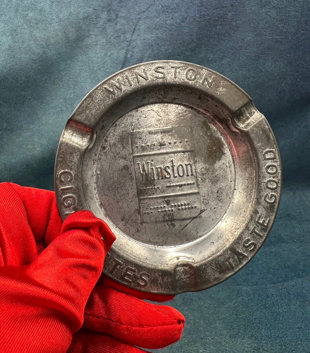 Vintage Winston Ashtray - Etsy