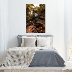 Crossroad to Bezdez Castle -czech Republic - Wall Art. Pleasant Golden ...
