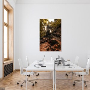 Crossroad to Bezdez Castle -czech Republic - Wall Art. Pleasant Golden ...