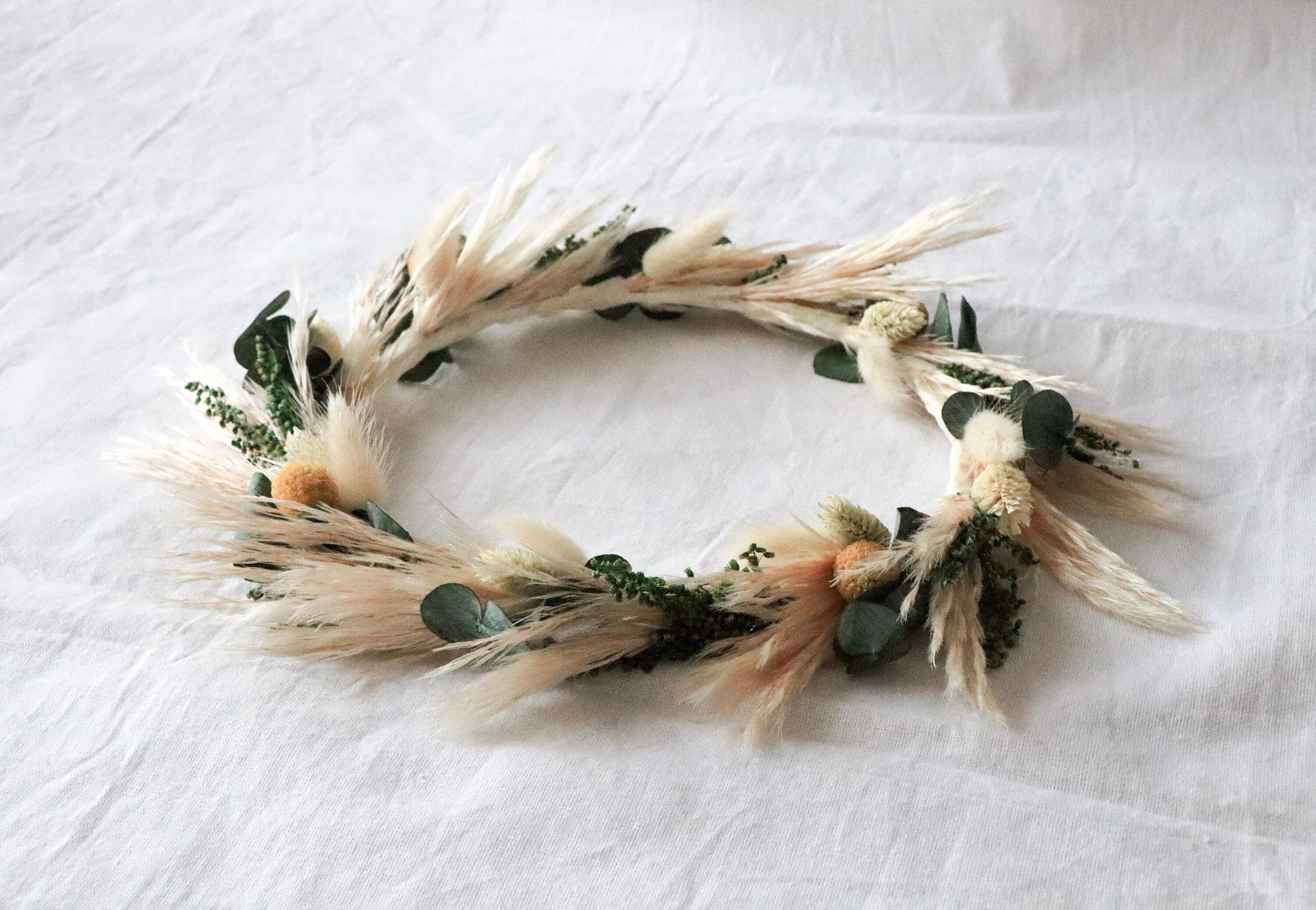 Dried Flower Crown Rustic Flower Crown Boho Wedding Crown - Etsy