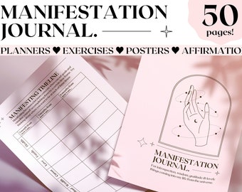 Law of Attraction 30 Day Manifesting Abundance Journal and - Etsy