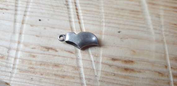 Vintage Silver charm Wooden Shoe - Klomp, Clog charm… - Gem