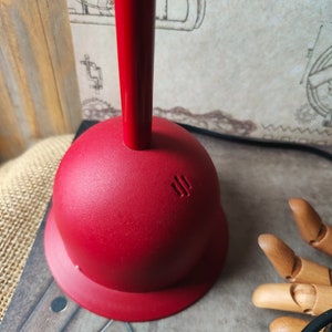 Vintage Red Decorative Desk Lamp Made by Brama Srl From the 1990 ...