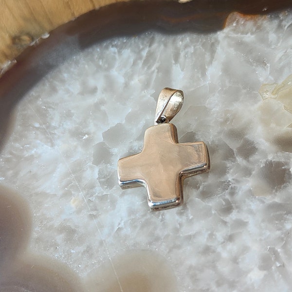 Equal Cross Pendant - Etsy