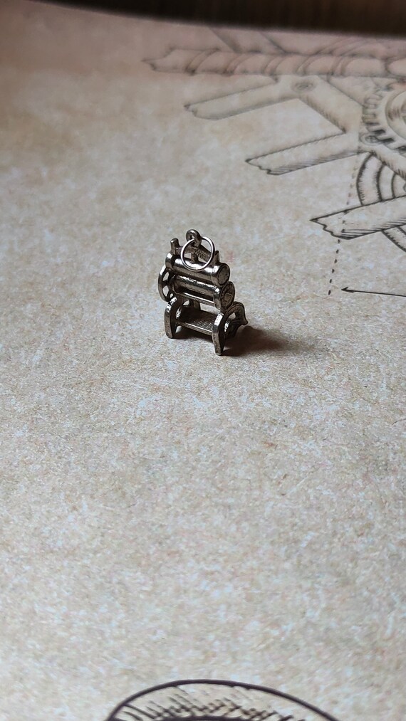 Sterling Silver Vintage Mangle Wringer / Clothes Mang… - Gem