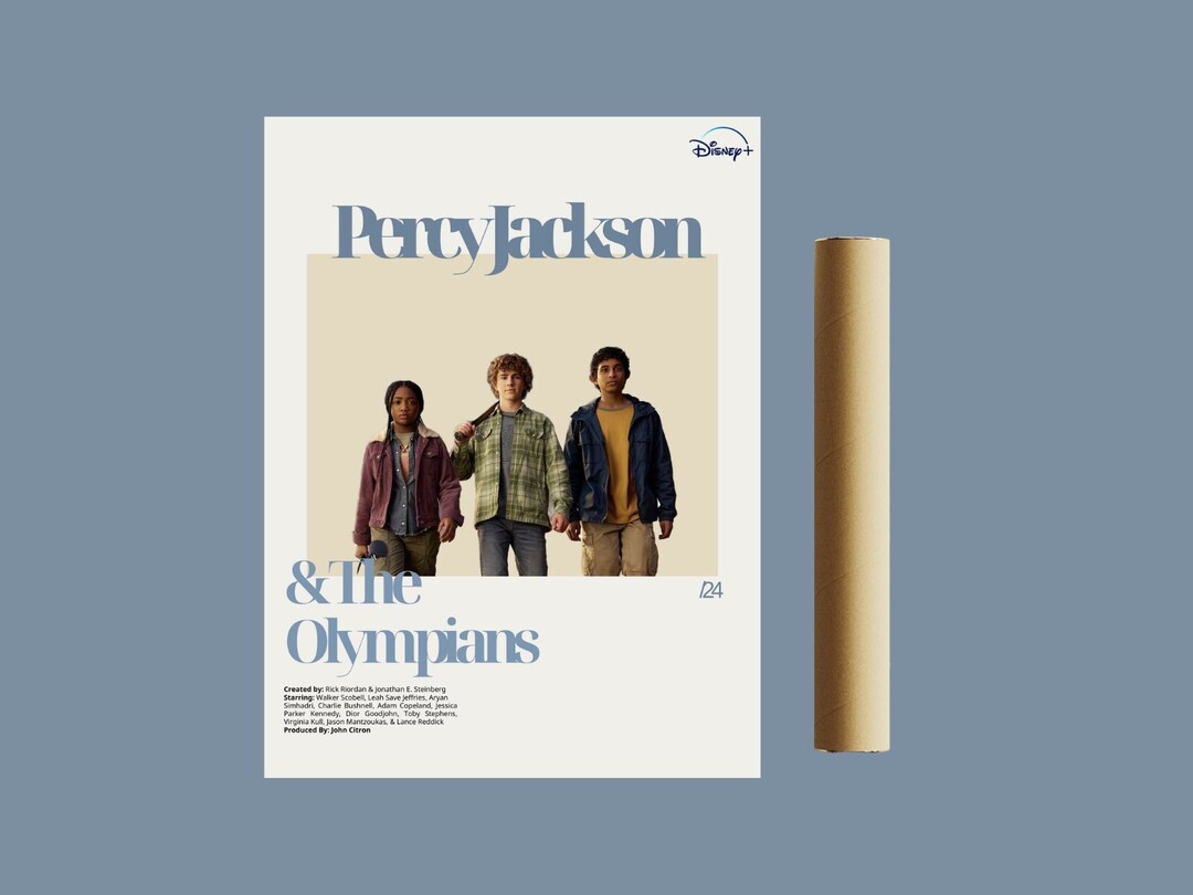 Percy Jackson and the Olympians Poster - Etsy