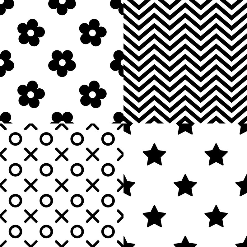 10 Patterns SVG Bundle, Seamless Geometric Abstract Pattern, Cut Files ... 10 Patterns SVG Bundle, Seamless Geometric Abstract Pattern, Cut Files ...