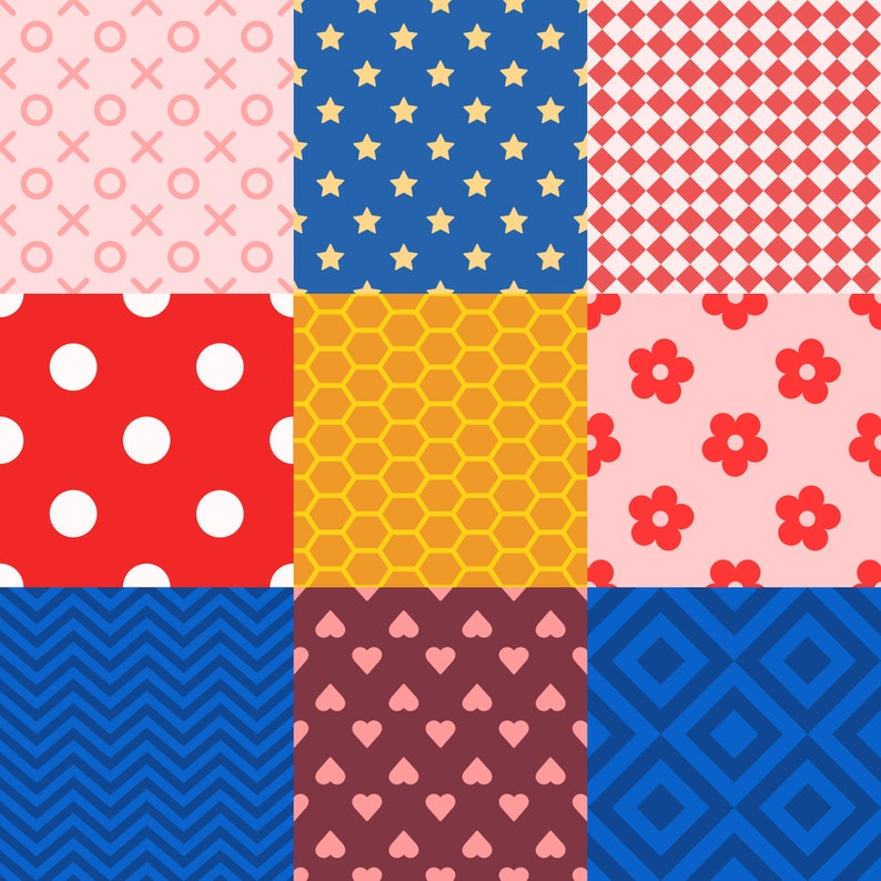 10 Patterns SVG Bundle, Seamless Geometric Abstract Pattern, Cut Files ... 10 Patterns SVG Bundle, Seamless Geometric Abstract Pattern, Cut Files ...