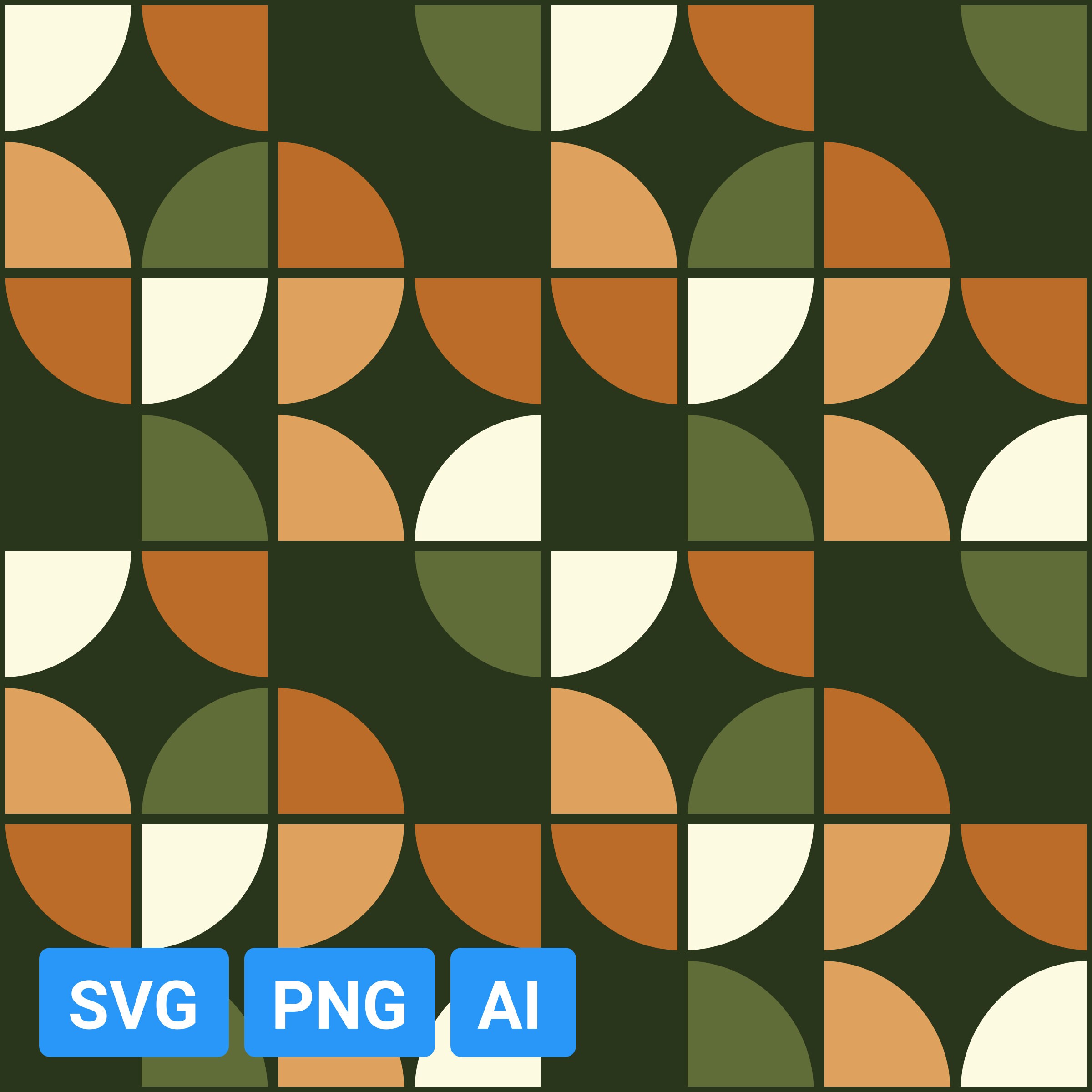 Vector Seamless Patterns SVG Bundle, Abstract Color Pattern, Fashion ...
