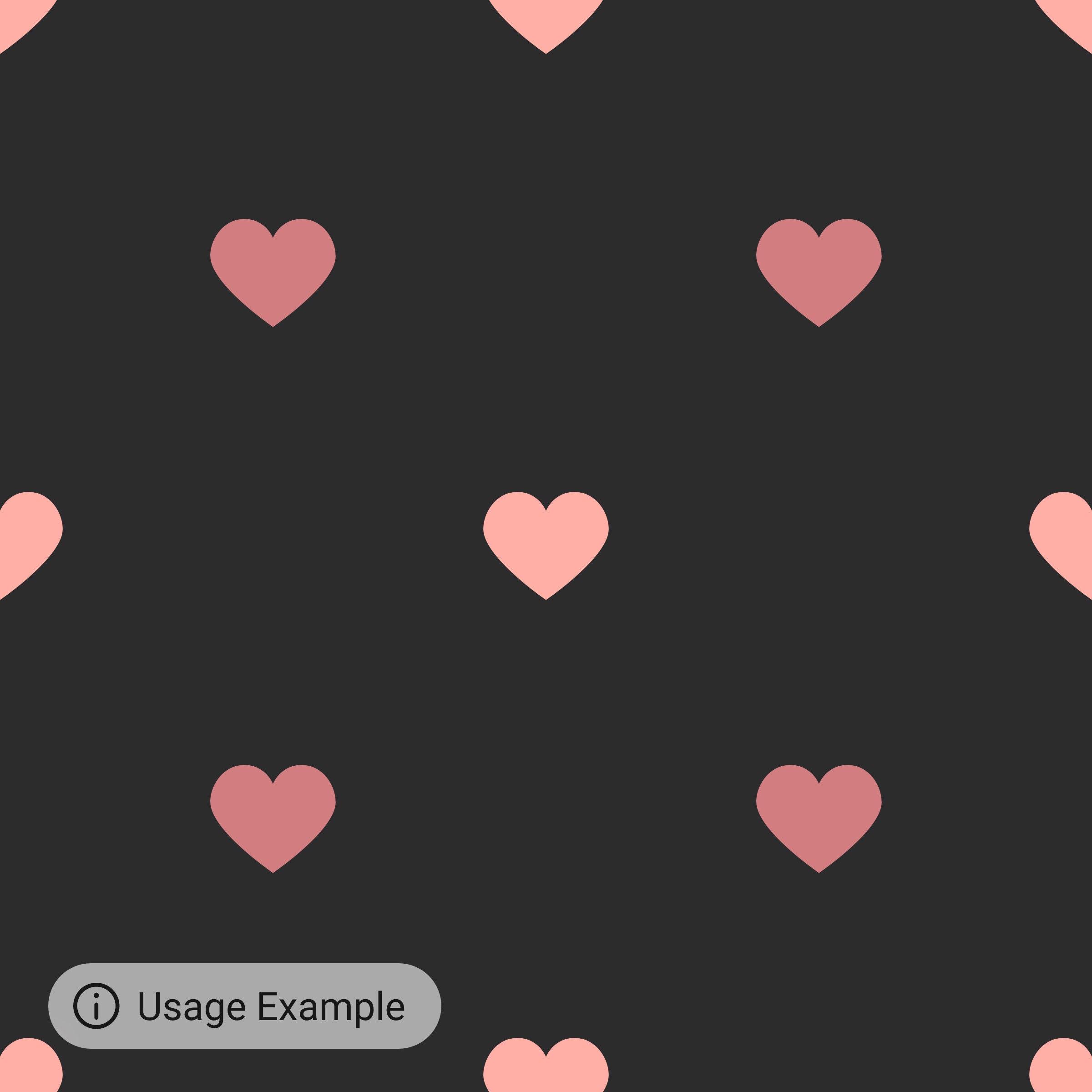 Heart Pattern SVG, Love Pattern, Instant Download Digital Pattern Svg ...