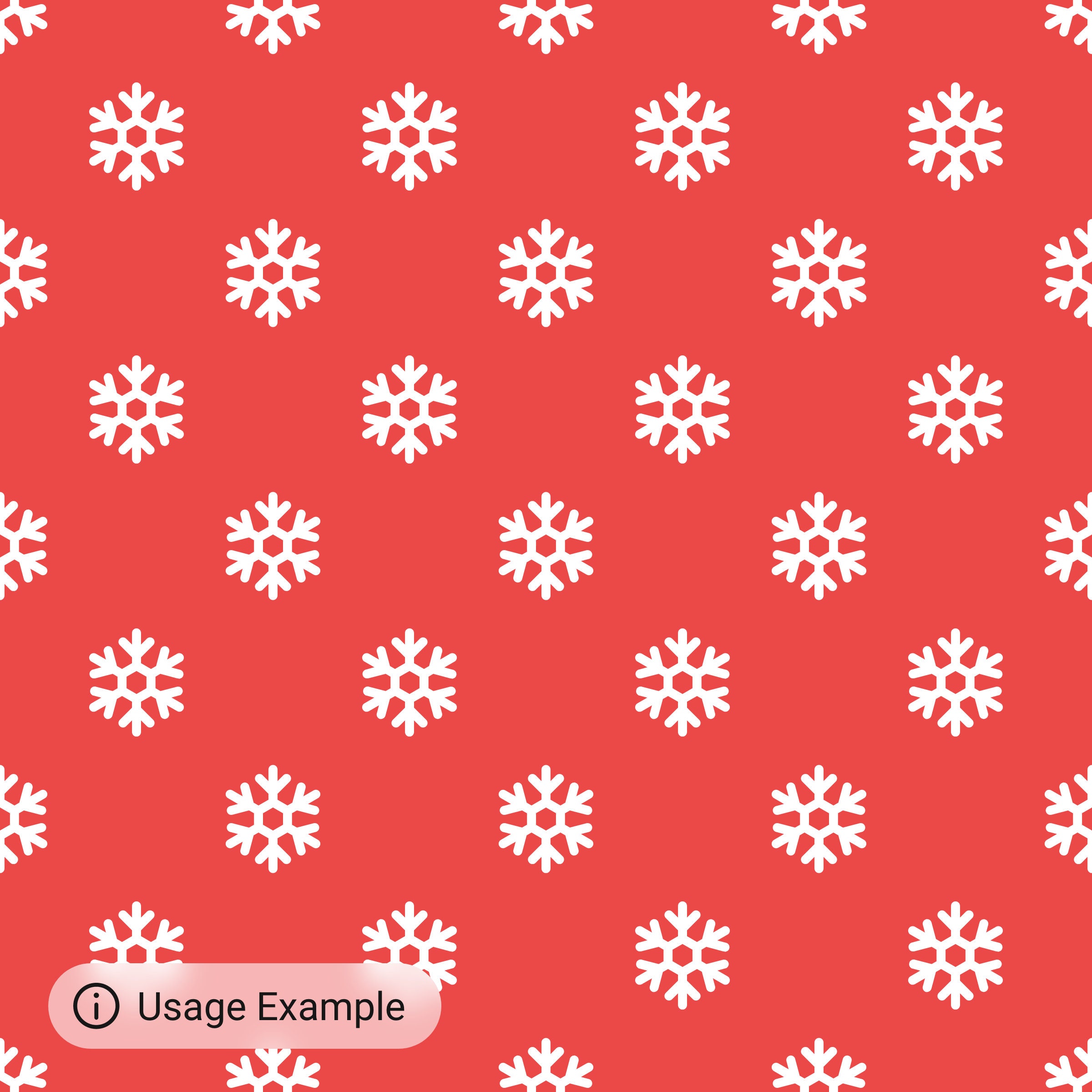 Seamless Snowflake Christmas Pattern SVG, Snow Pattern, New Year ...