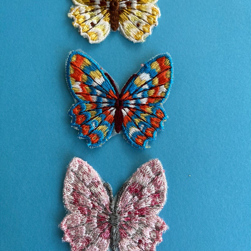 Sew on Butterfly Applique - Etsy