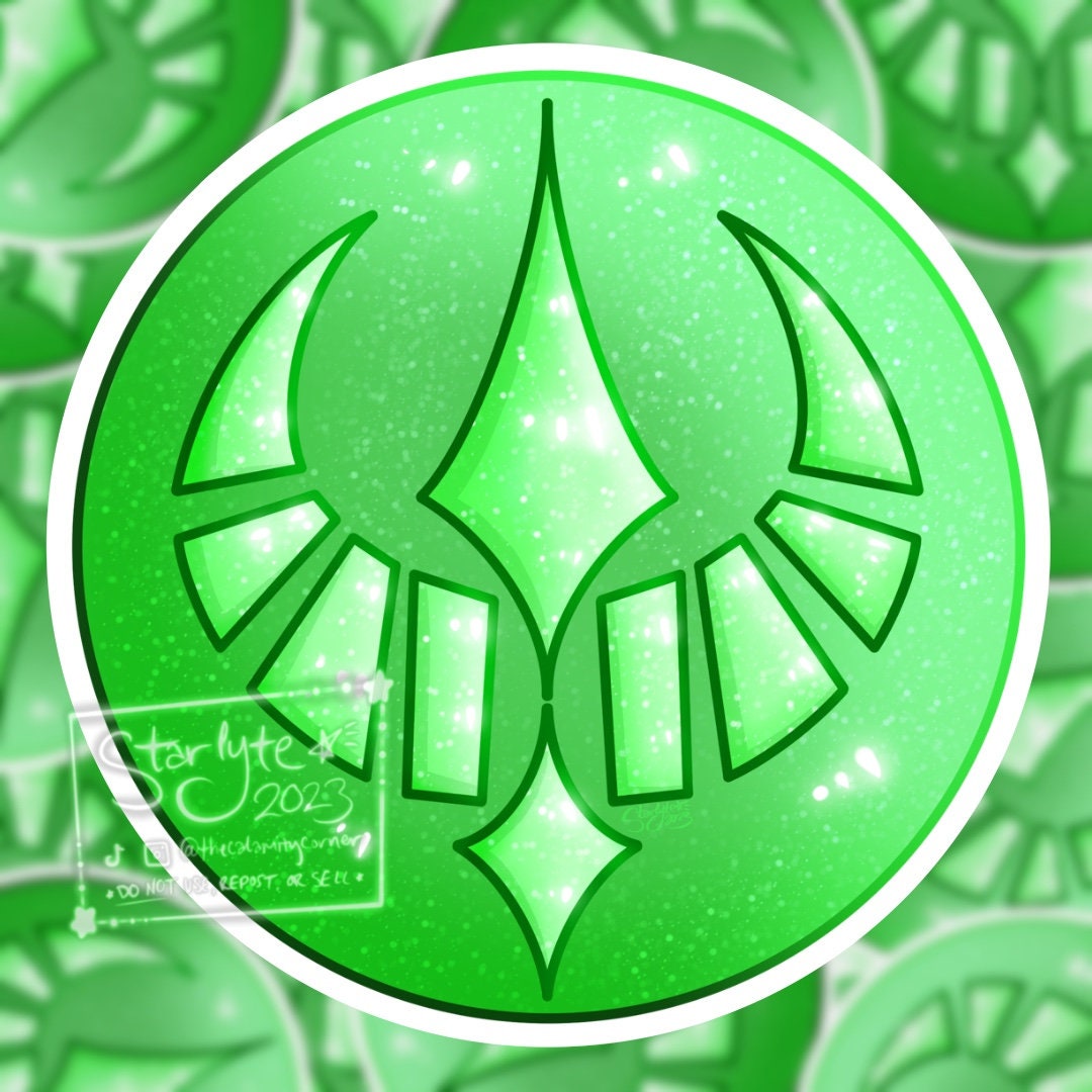 Wrath Symbol | OM Stickers | Vinyl Stickers | OM Fanart - Etsy