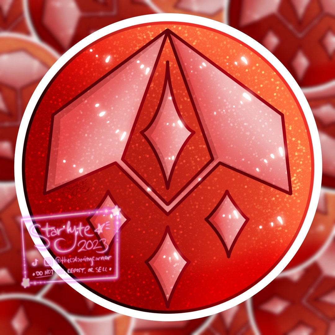 Gluttony Symbol Obey Me Stickers Vinyl Stickers Obey - Etsy