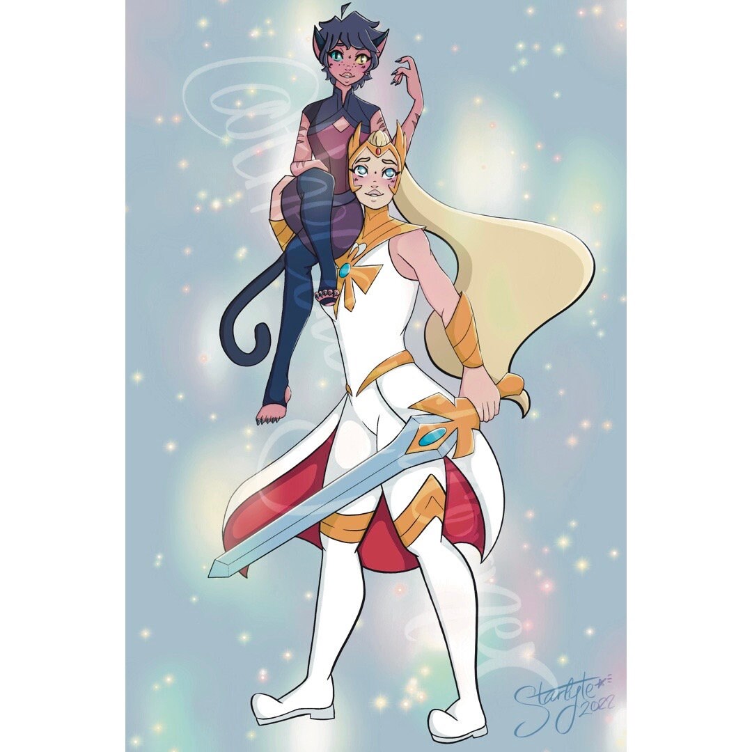 Catradora Prints | Art Prints | Fanart | Postcard Prints | Posters - Etsy