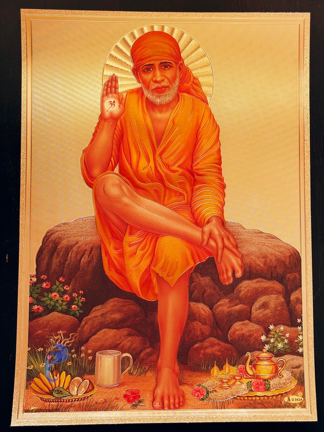 Saibaba/ Shiridi Saibaba Pictures/ Frame/ Idols/ Puja Item/ Baba/ Photo ...