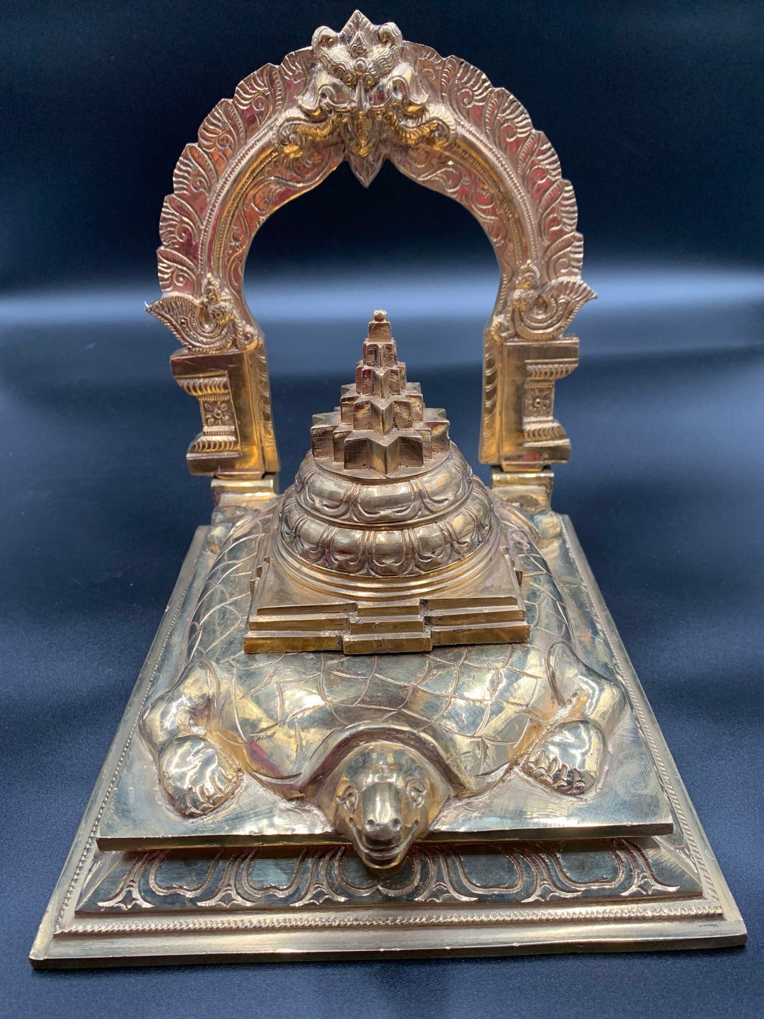 Buy Sri Chakram/ Sri Yantra/ Sri Chakram/ Meru/ Panchaloha Idol/ Online ...