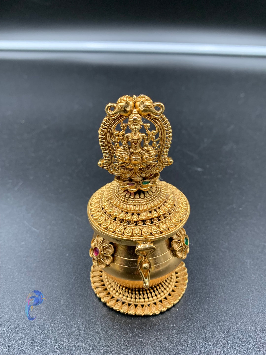 Multicolor Stones Box/ Puja Box/ Ring Box/ Gift Box/ Jewelry Box ...