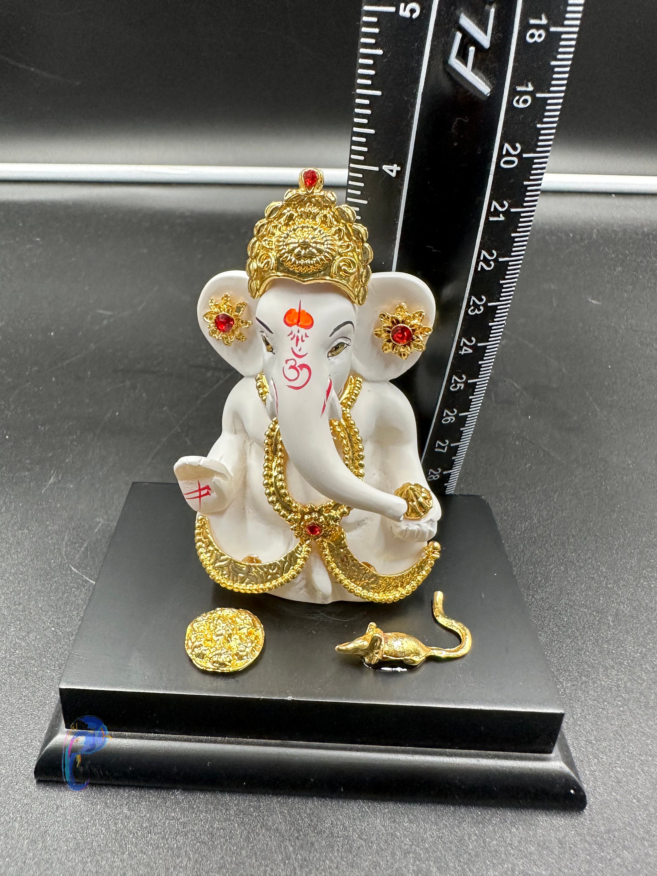 Lord Ganesh/ Vinayaka Idol/ Puja Idol/ Ganapathy/ Gold Ganesh Idol ...