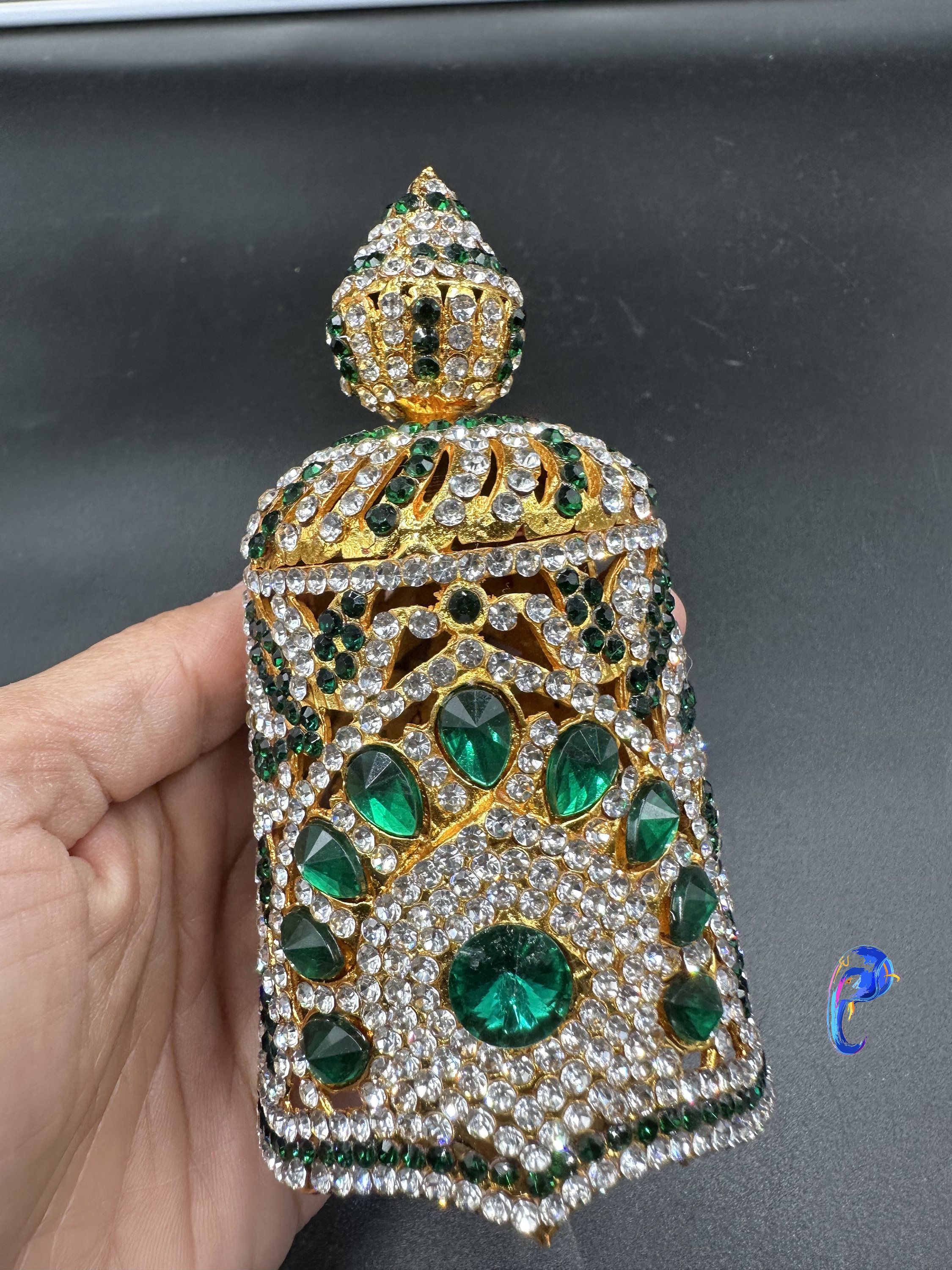 Kireetam/ Crown/ God Kireetam/ Stones Crown/ God Decoration Item ...