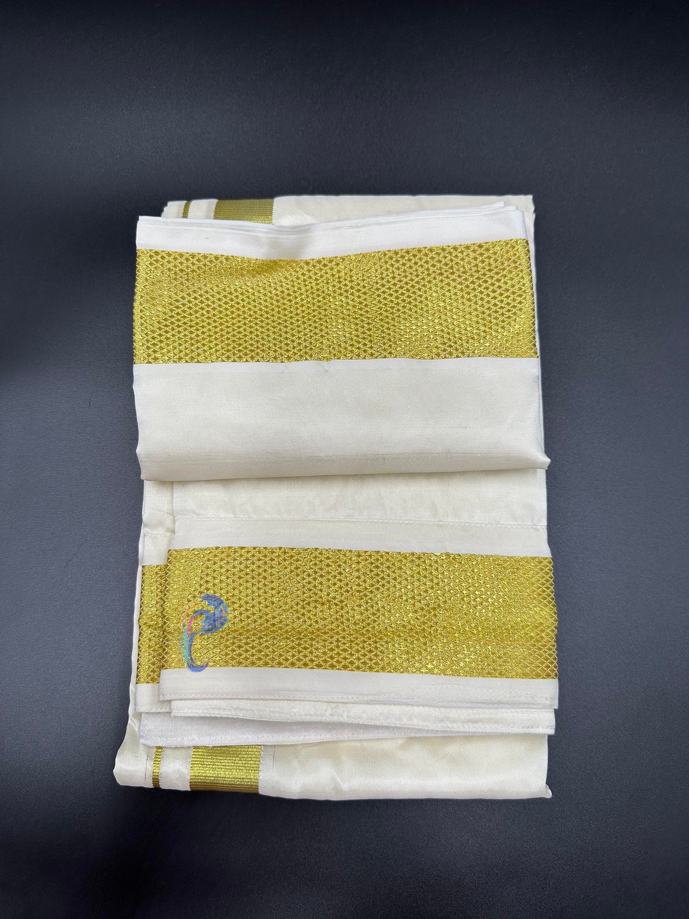 Dhoti Set/ Panchalu/ Kanduva/ Angavastram/ Keepas Panchalu/ - Etsy