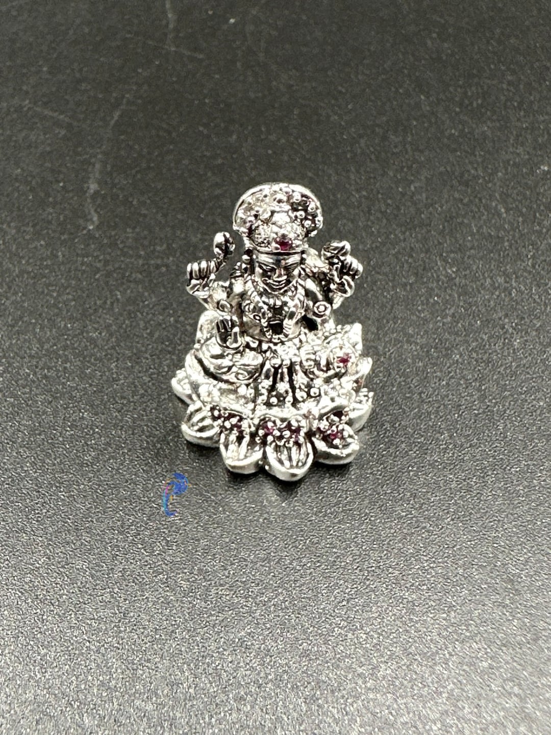 Lakshmi Devi/ Ammavaru/ Silver Idol/ German Silver Idol/ Stones Idol ...