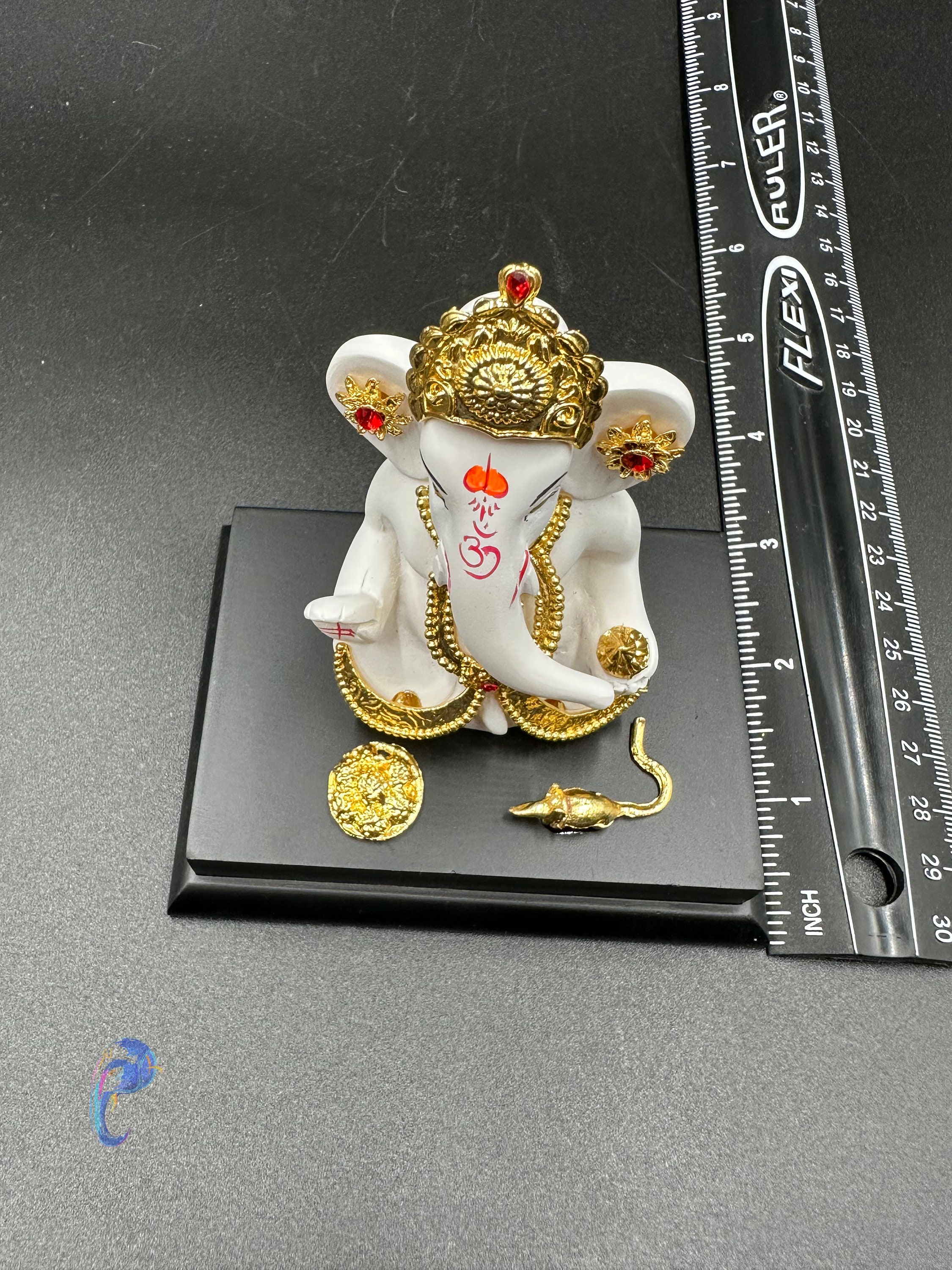 Lord Ganesh/ Vinayaka Idol/ Puja Idol/ Ganapathy/ Gold Ganesh Idol ...