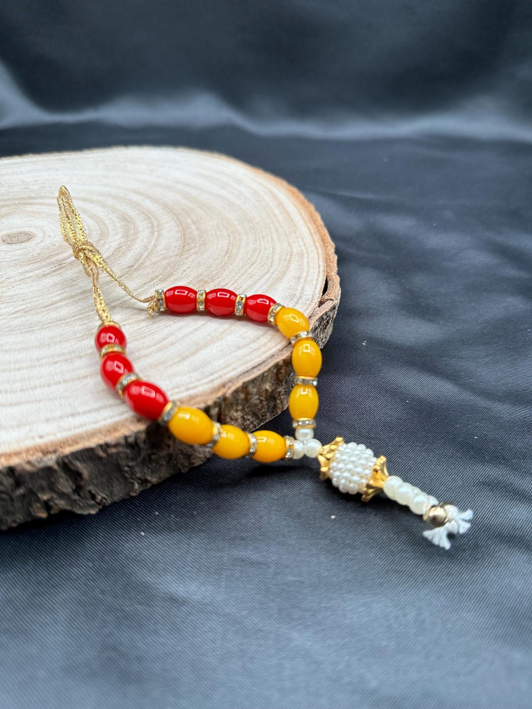 Mala/ Garland/ Beads Chain/ God Chain/ Decoration/ Idol Garland/ Chain ...