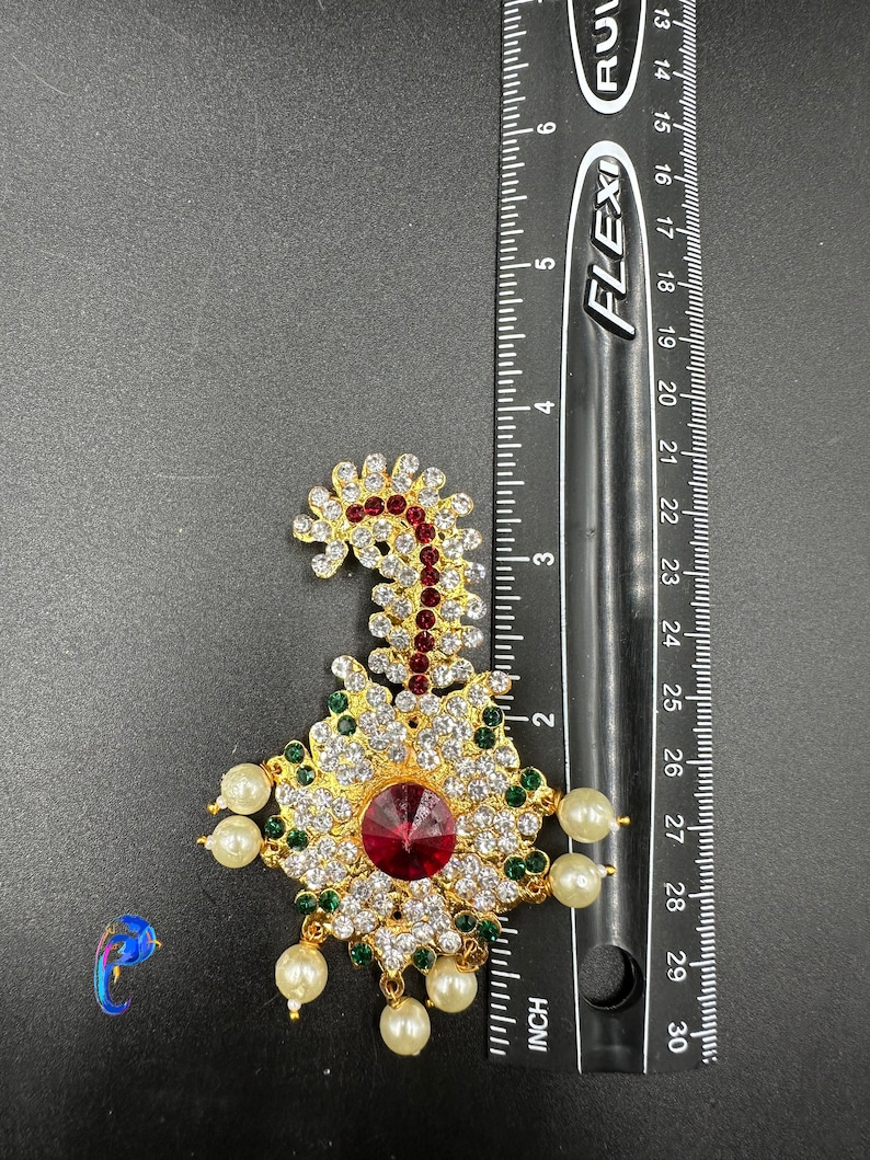 Kireetam/ Crown/ God Kireetam/ Stones Crown/ God Decoration Item ...