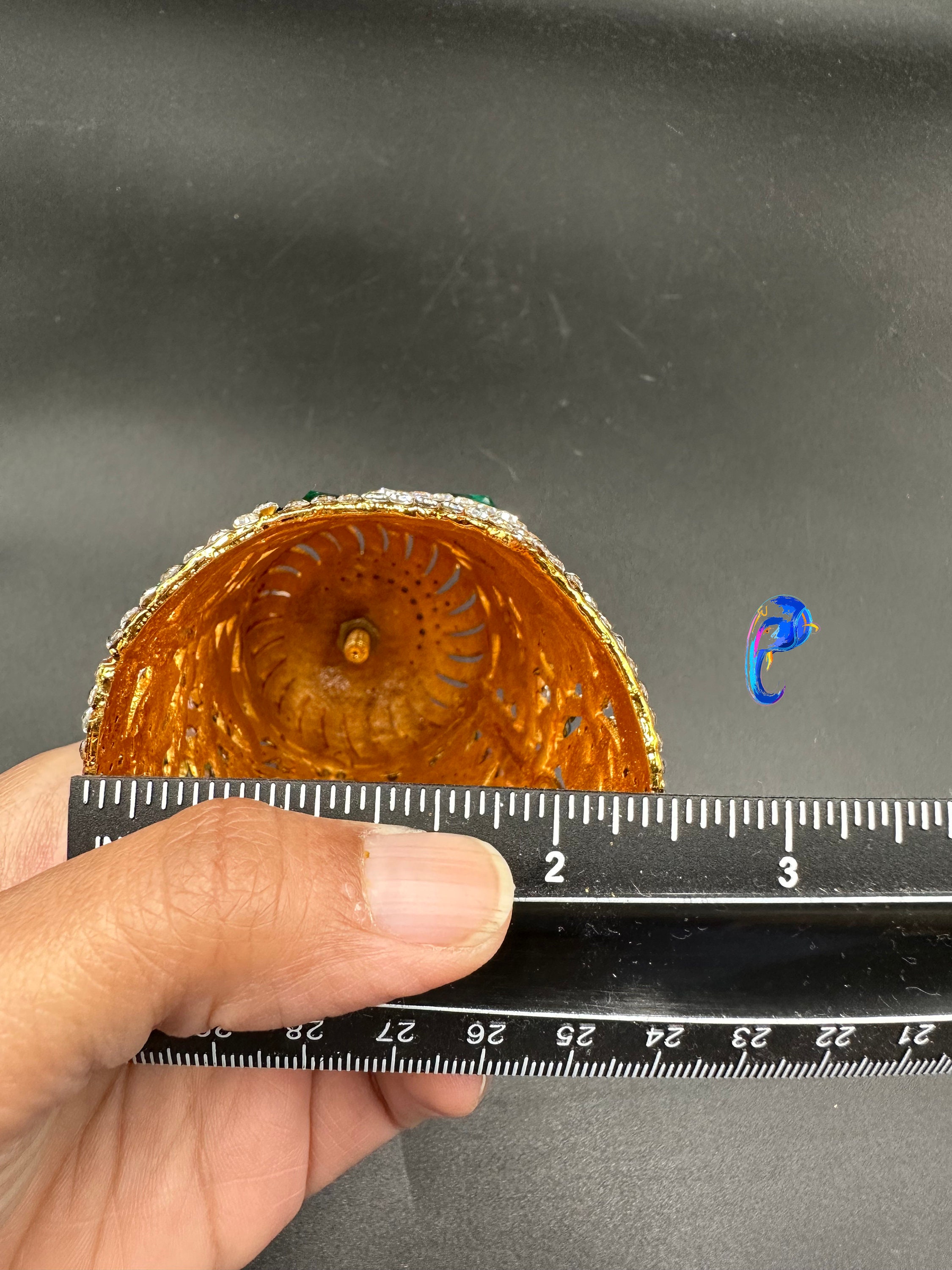 Kireetam/ Crown/ God Kireetam/ Stones Crown/ God Decoration Item ...