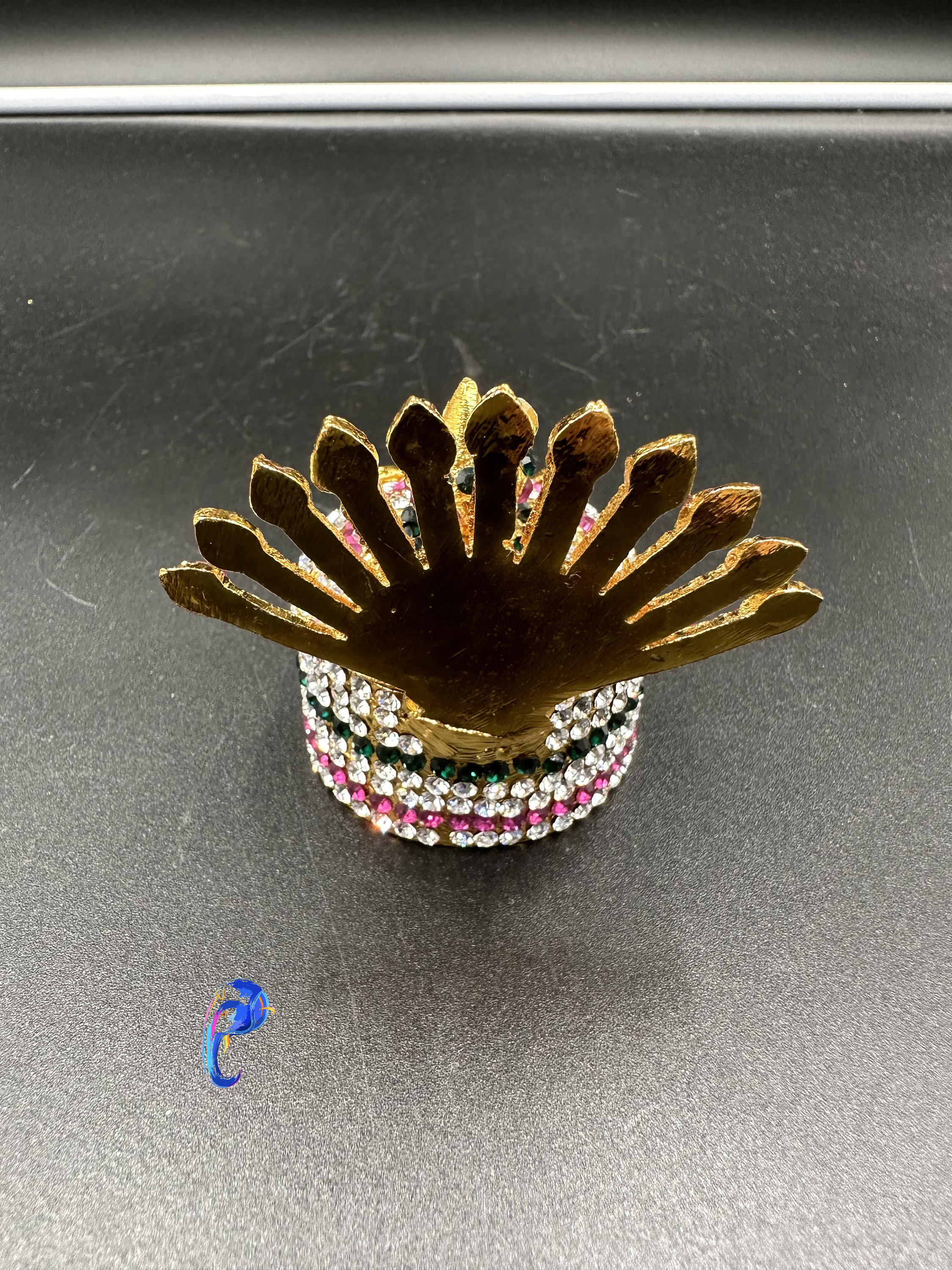 Kireetam/ Crown/ God Kireetam/ Stones Crown/ God Decoration Item ...