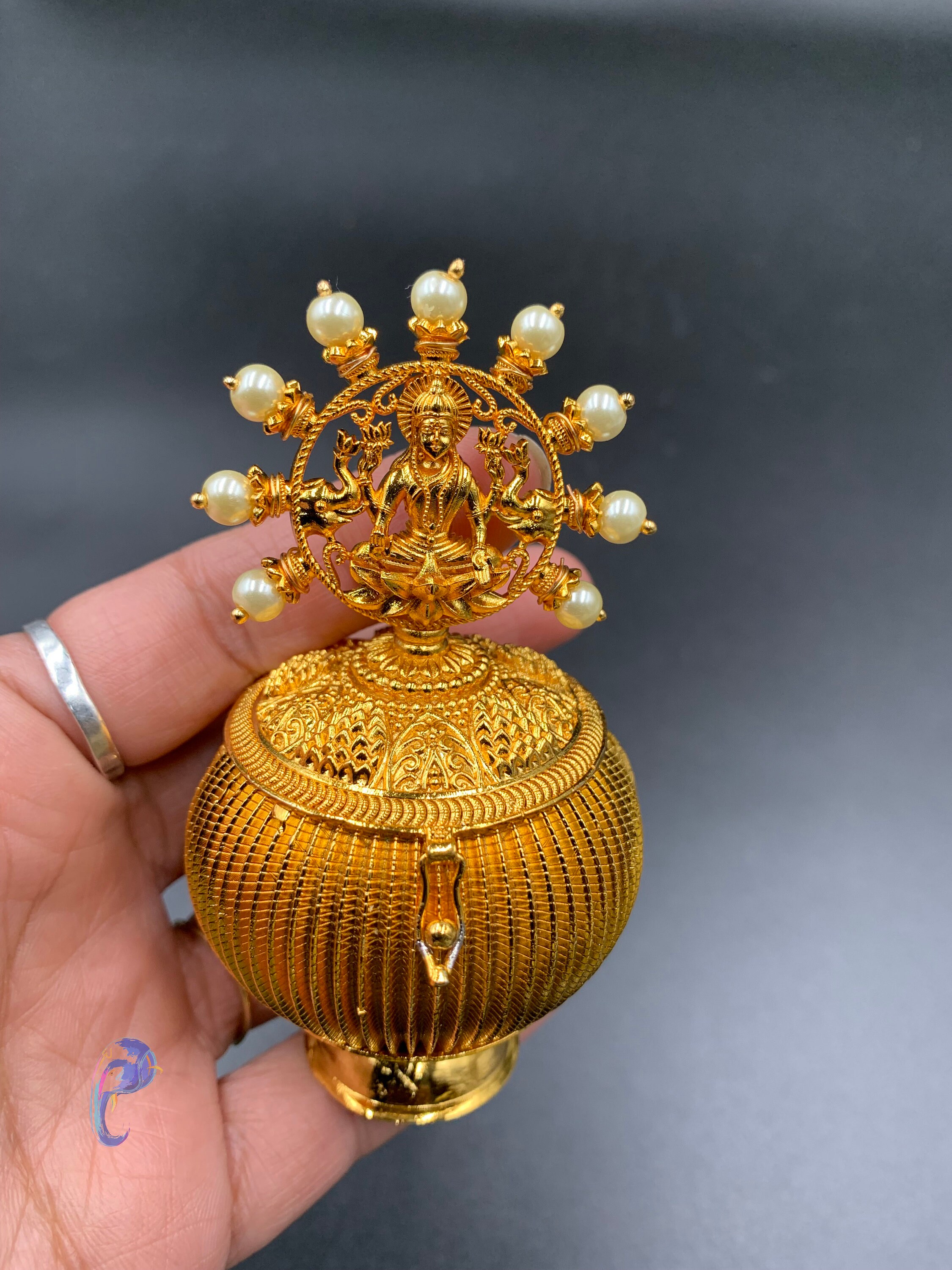 Multicolor Stones Box/ Puja Box/ Ring Box/ Gift Box/ Jewelry Box ...