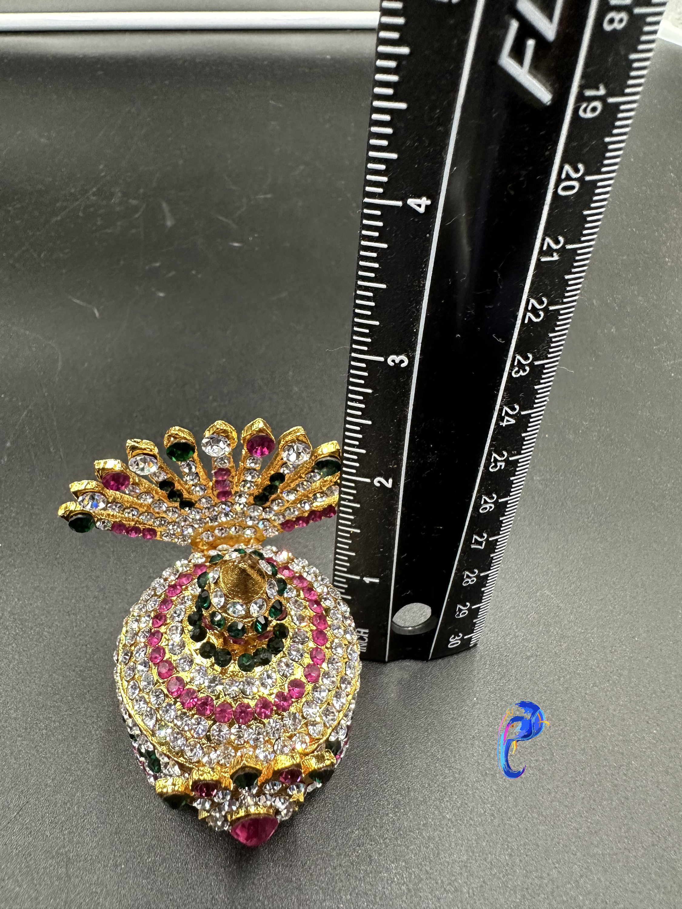 Kireetam/ Crown/ God Kireetam/ Stones Crown/ God Decoration Item ...