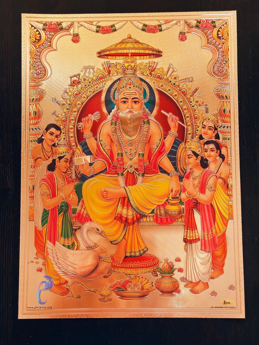Vishwakarma/ Vasthu Devudu / Frame/ Idols/ Puja Item/ Baba/ Photo/ God ...