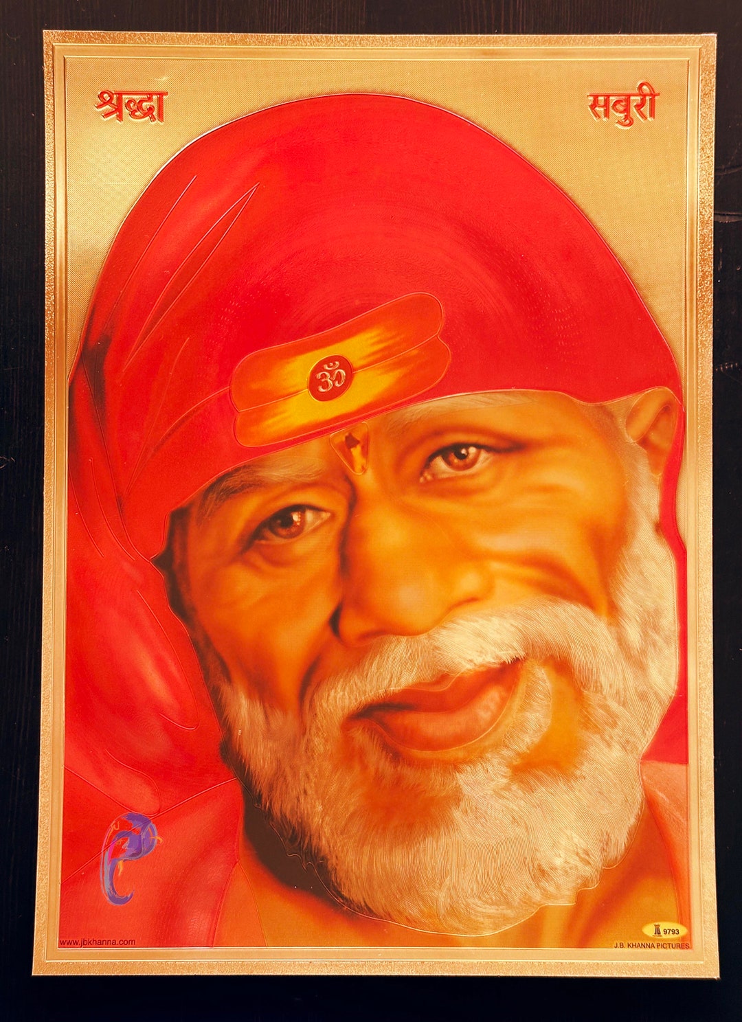 Saibaba/ Shiridi Saibaba Pictures/ Frame/ Idols/ Puja Item/ Baba/ Photo ...