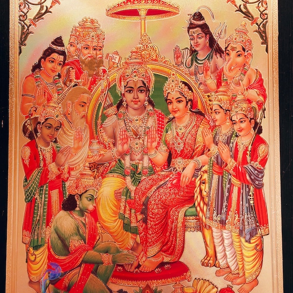 Ram Parivar Photo - Etsy