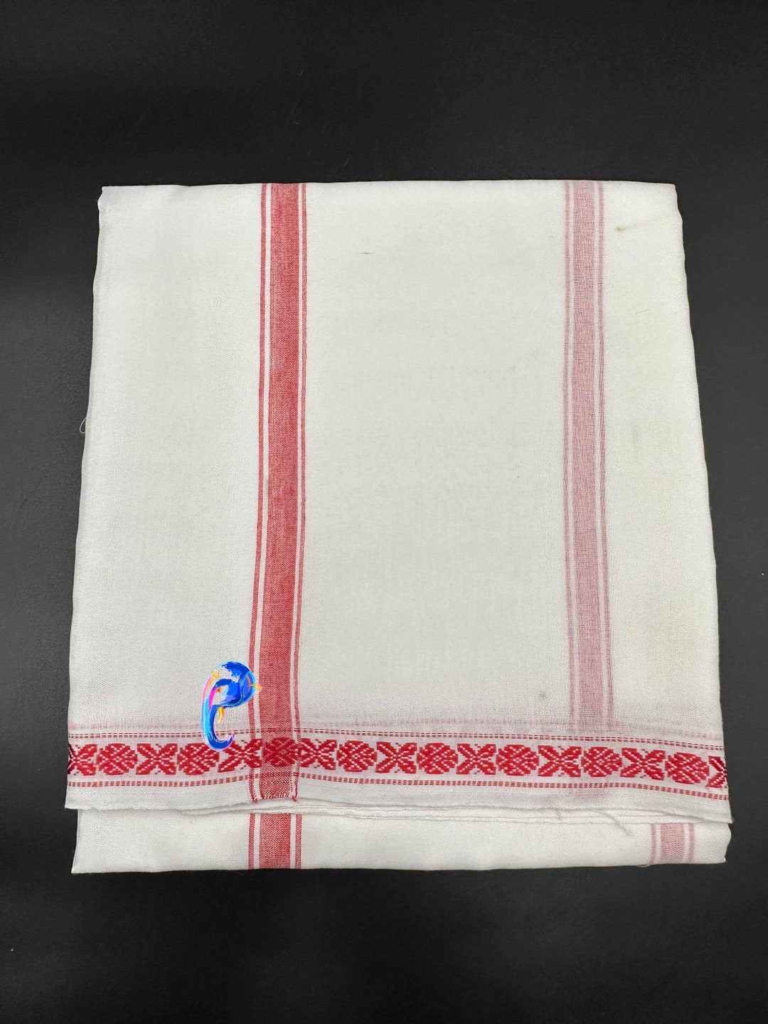 Cotton Dhoti/ Wedding Gift/ Wedding Decor/ Puja Item/ Dhoti/ Cotton ...