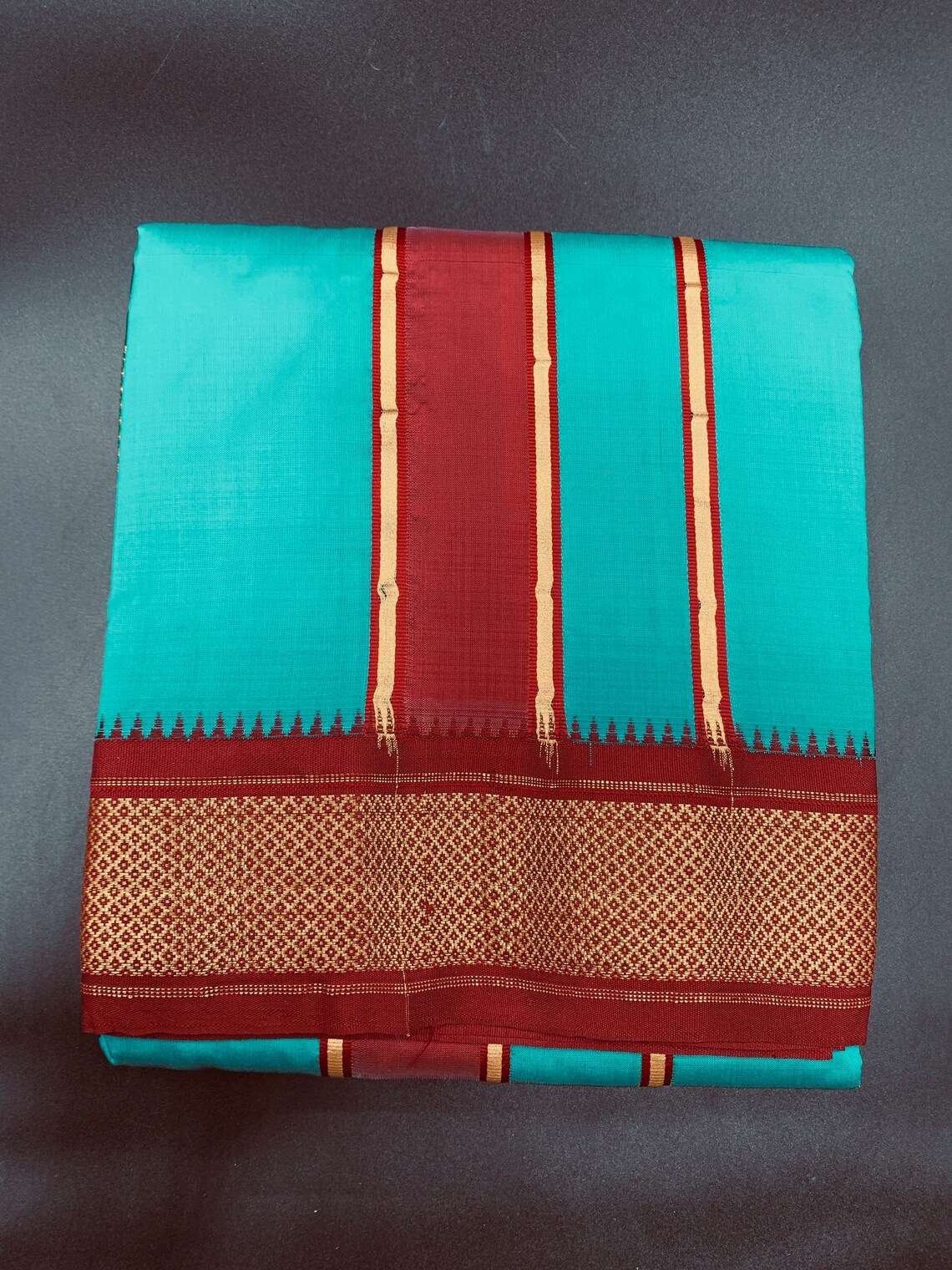 Silk Dhoti Set/ Panchalu/ Dhoti/ God Clothes/ Vesti/ Puja - Etsy