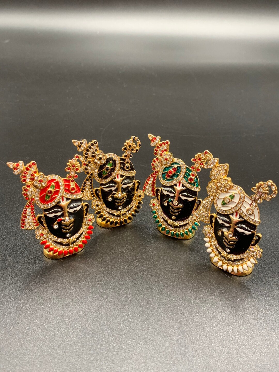 Enamel Idol/ Sones Idol/srinath Ji God Idols/ Lord Krishna/ Puja Idol ...