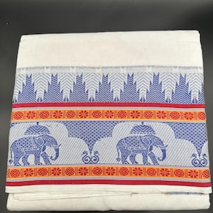 Cotton Dhoti/ Vesti/ Keepas Panchalu/ Cotton Panchalu/ Kanduva/men's ...