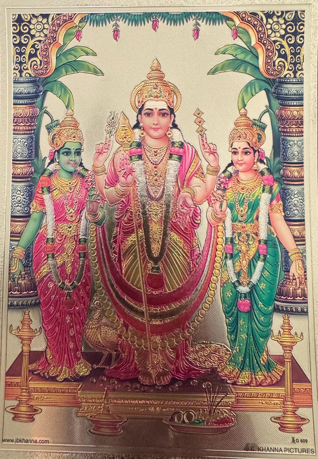 Murugan/ Valli Sametha/ Subramanya Swamy/ Kandavel/ Vel/ Murugar ...