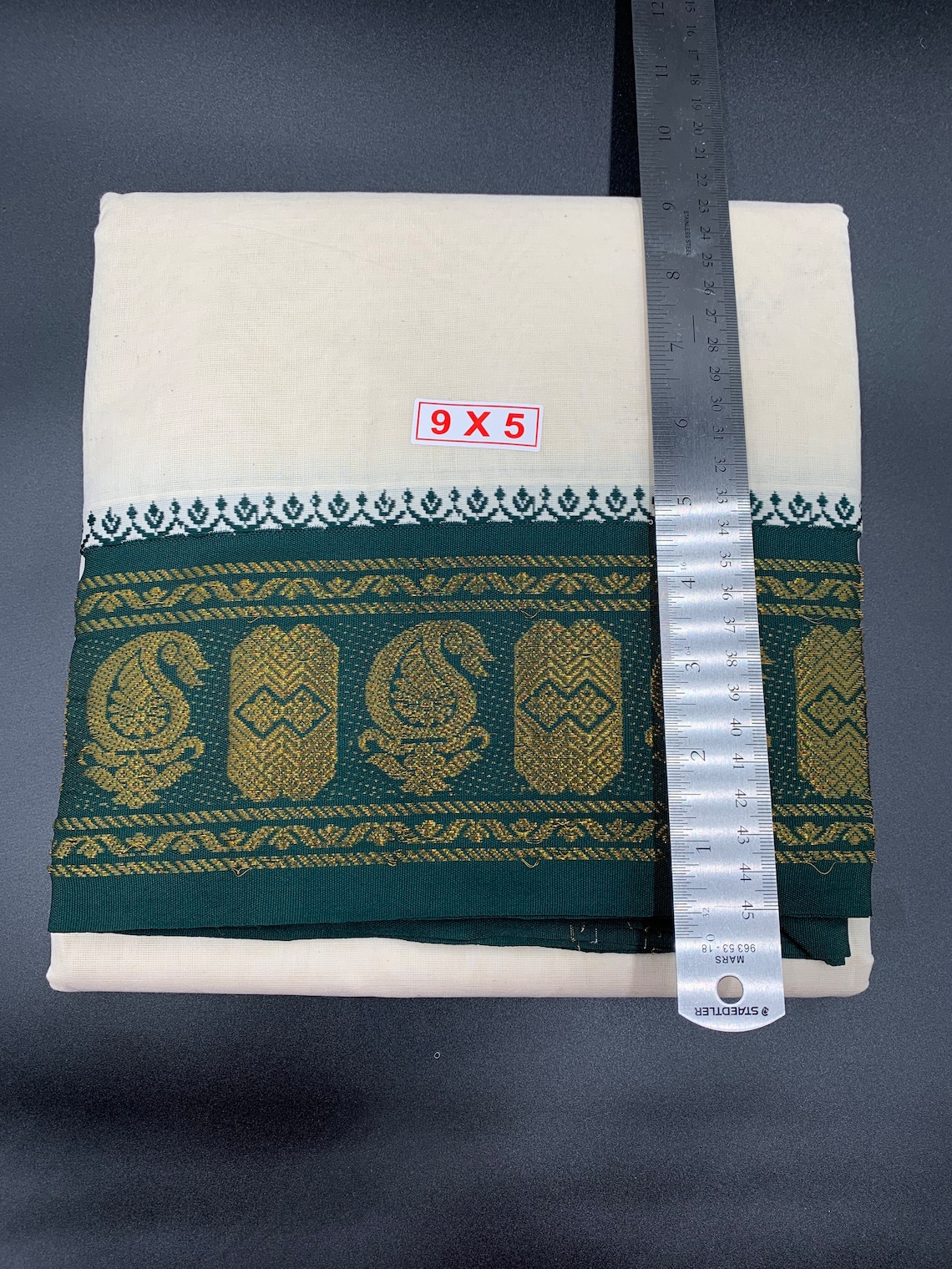 Buy Cotton Pancha/ Mens Dhoti/ Puja Clothes/ God Clothes/ Dhoti Set ...