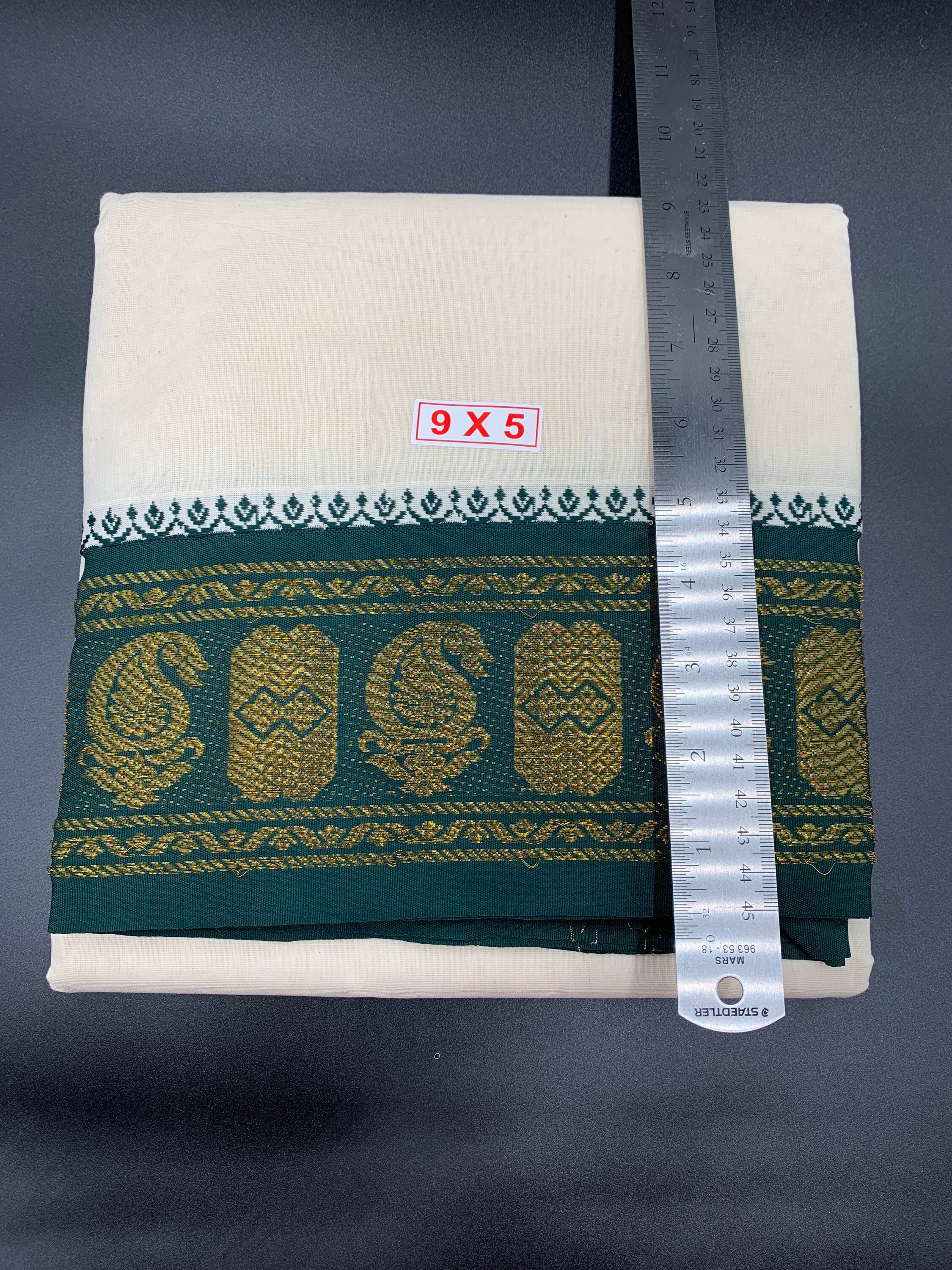 Buy Cotton Pancha/ Mens Dhoti/ Puja Clothes/ God Clothes/ Dhoti Set ...